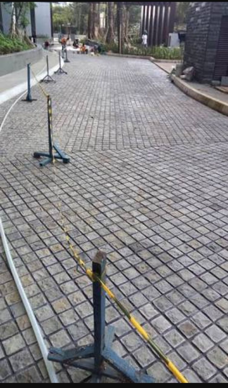 Batu Andesit 10x10 Bakar - Sinergi Stone